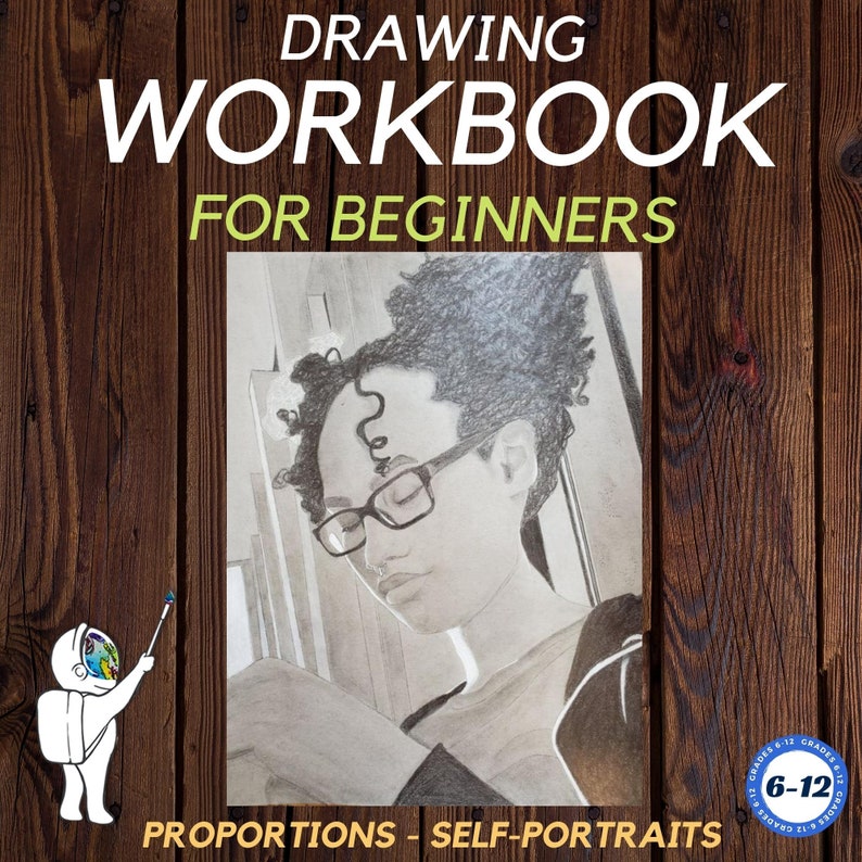 Drawing Workbook for Beginners, Middle School Drawing Workbook for ...