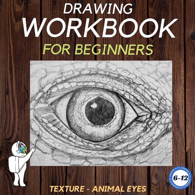 Drawing Workbook for Beginners, Middle School Drawing Workbook for ...