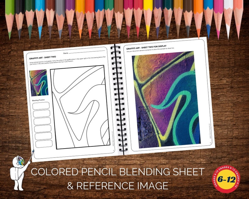 Drawing Workbook, How-to Draw Graffiti Workbook, Homeschool Art Lesson ...