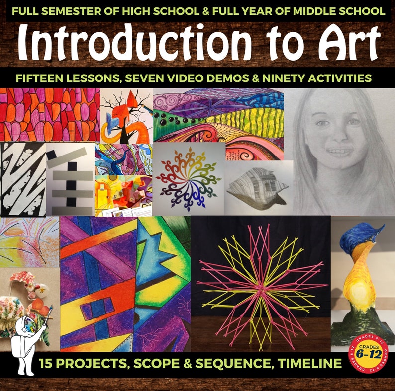 Middle School Art Curriculum, High School Art Curriculum, Introduction ...
