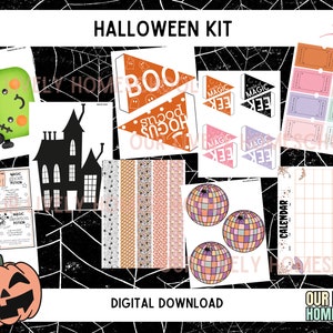 Halloween Activity Bundle/ Halloween Party Games Digital Download ...