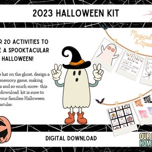 Halloween Activity Bundle/ Halloween Party Games Digital Download ...
