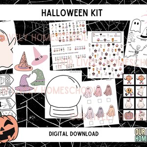 Halloween Activity Bundle/ Halloween Party Games Digital Download ...
