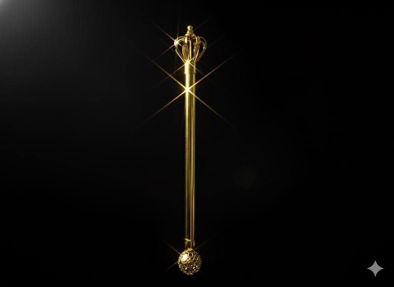 The Scepter of Kings. Power Mace Egyptian Pharaoh Scepter: Metal Ritual ...
