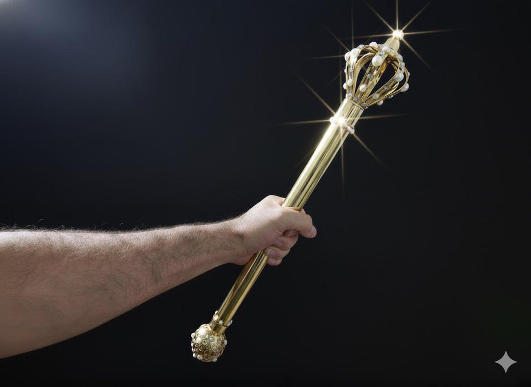 The Scepter of Kings. Power Mace Egyptian Pharaoh Scepter: Metal Ritual ...