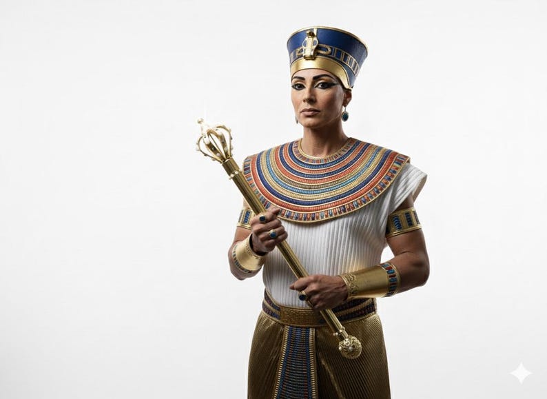 The Scepter of Kings. Power Mace Egyptian Pharaoh Scepter: Metal Ritual ...
