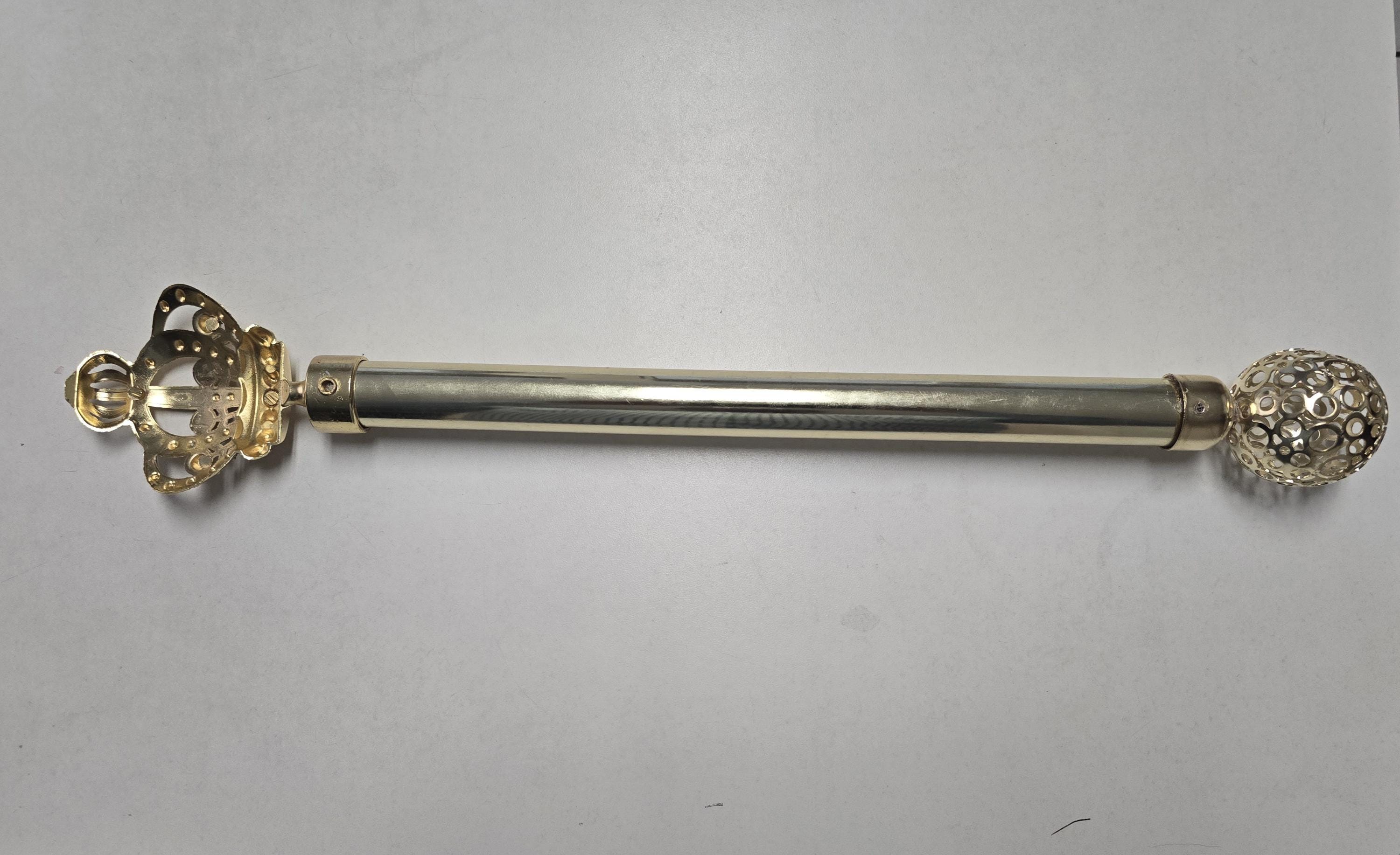 Egyptian Pharaoh Scepter: Metal Ritual Ceremony Prop - Etsy