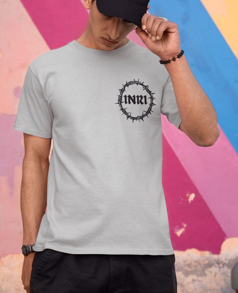INRI Shirt, Jesus of Nazareth, King of the Jews, Catholic Christian ...