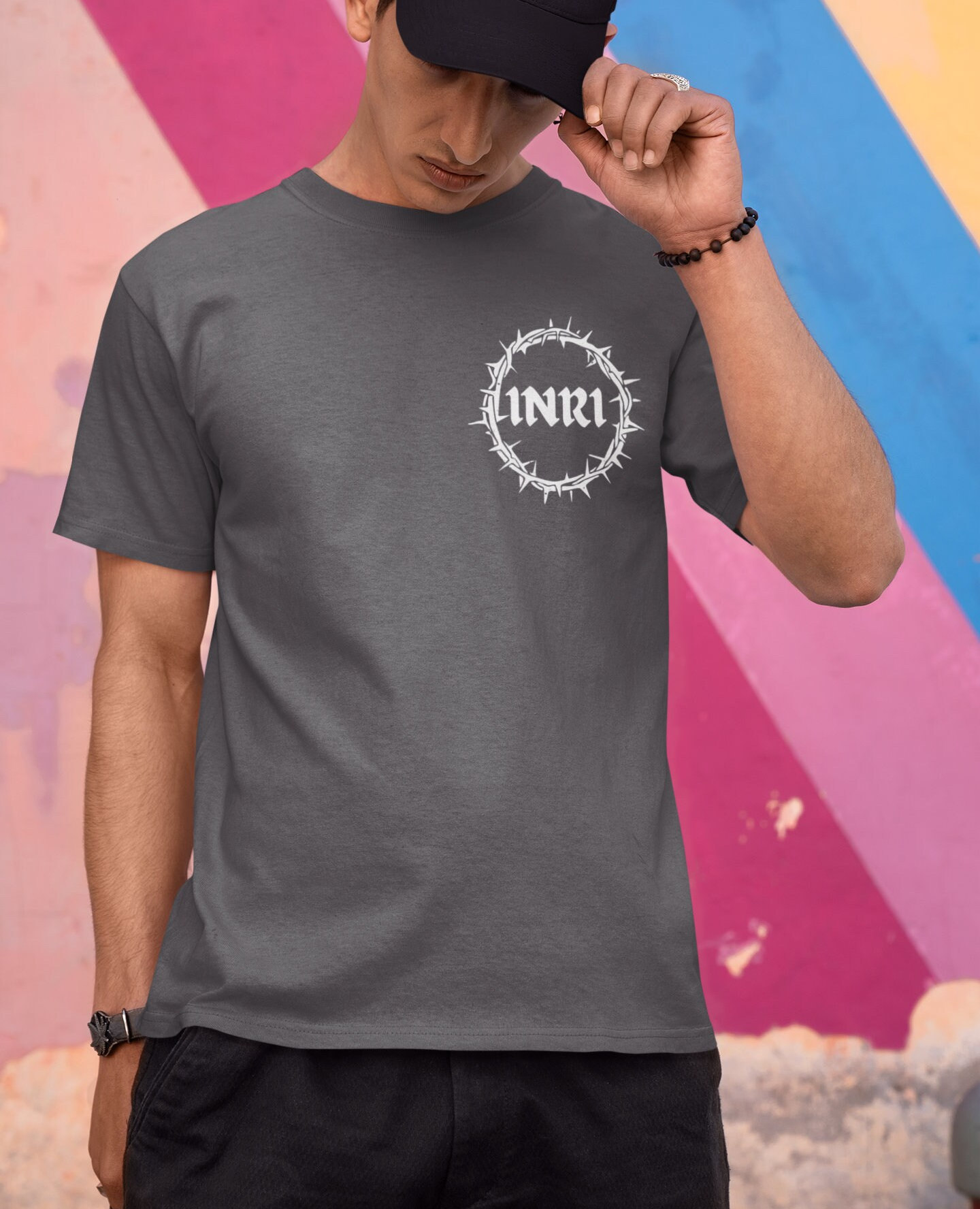 INRI Shirt, Jesus of Nazareth, King of the Jews, Catholic Christian ...