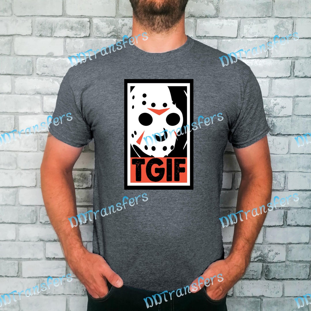 Horror - TGIF - Ready to Press - DTF Transfer - Etsy