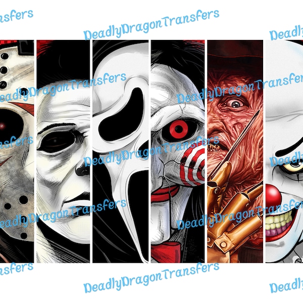 Horror Dtf Transfer - Etsy