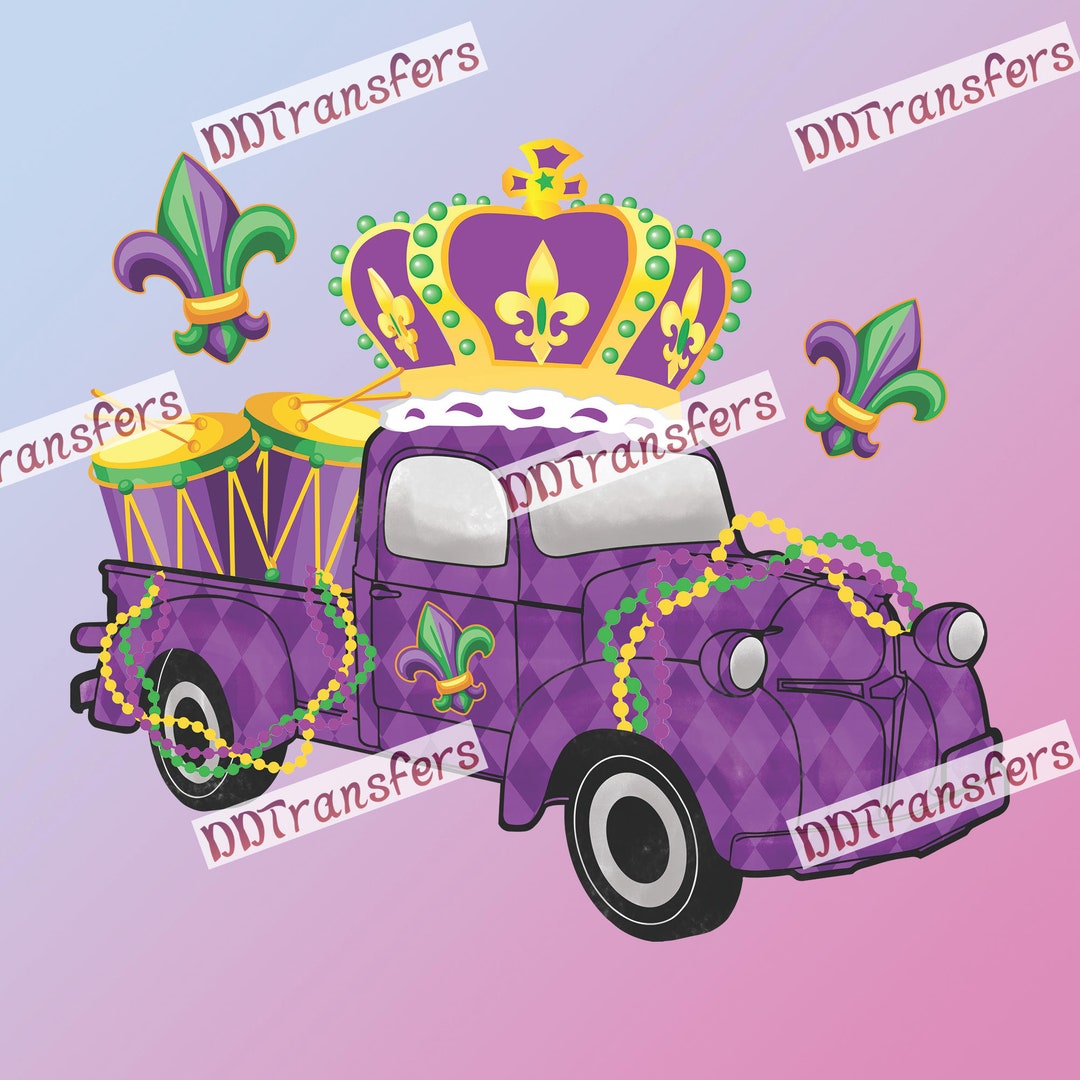 MG3 Little Purple Truck DTF Transfers - Etsy