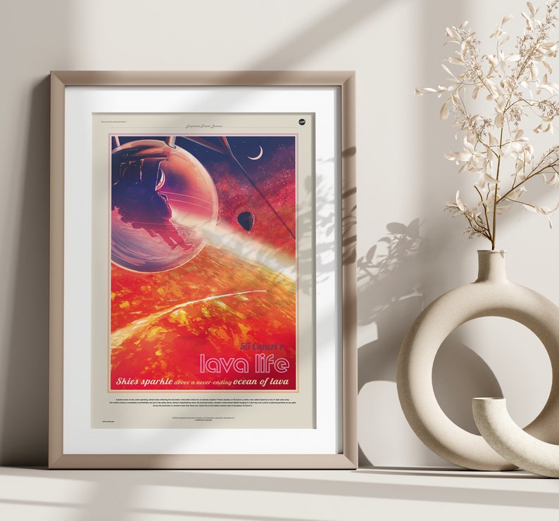 NASA Space Print 55 Cancri-e Print Space Travel Decor Space Print Nasa ...