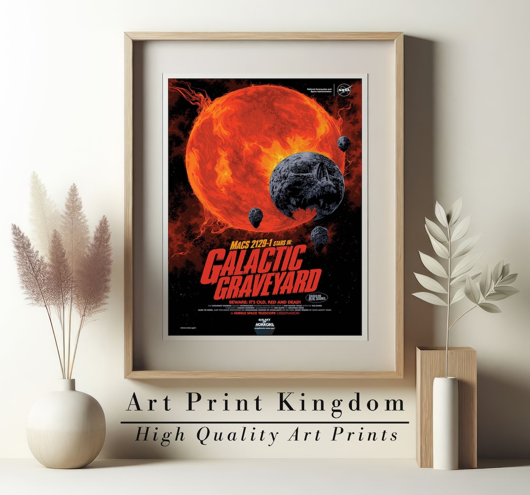 NASA Space Print Galactic Graveyard Space Travel Decor Space Print Nasa ...