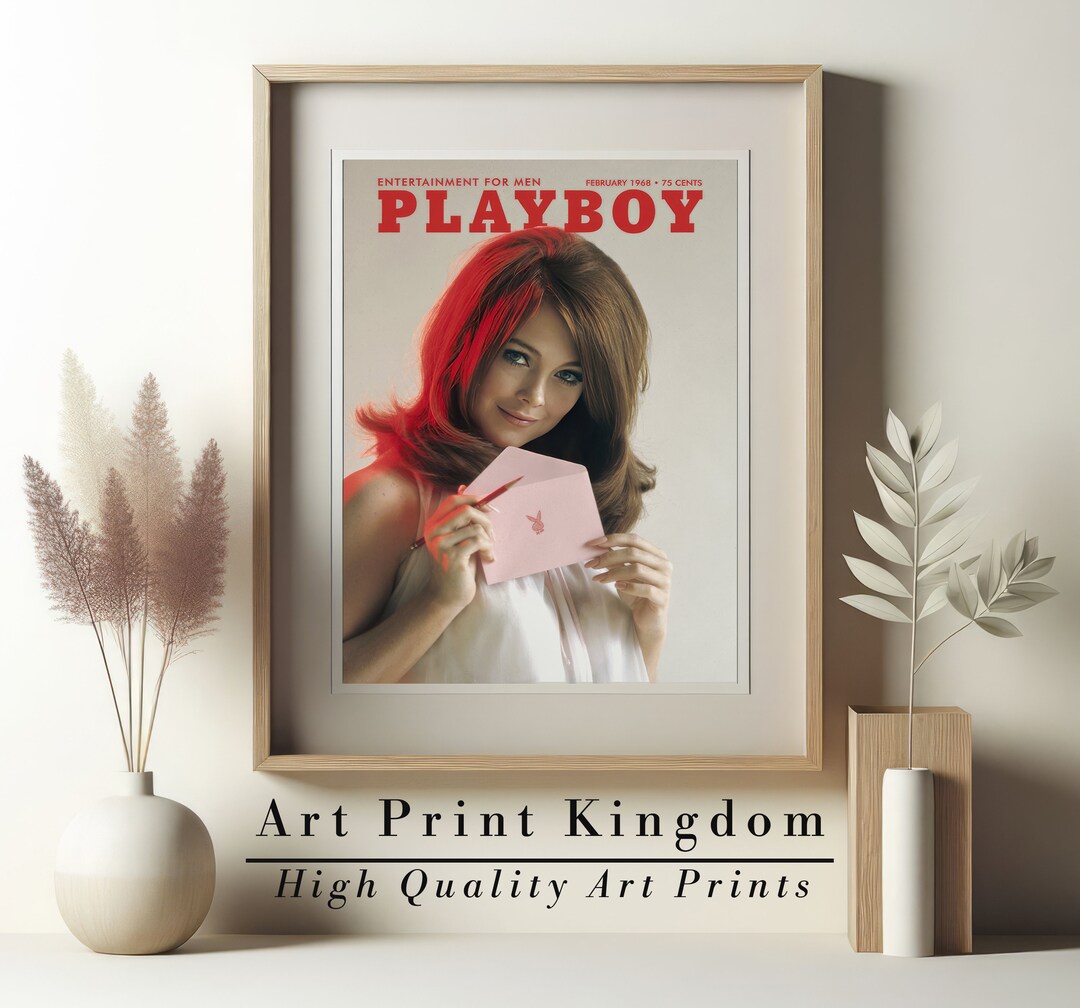 Playboy Playboy Print Magazine Cover Magazine Print Pop Art Supermodel Fashion Model Supermodel ...