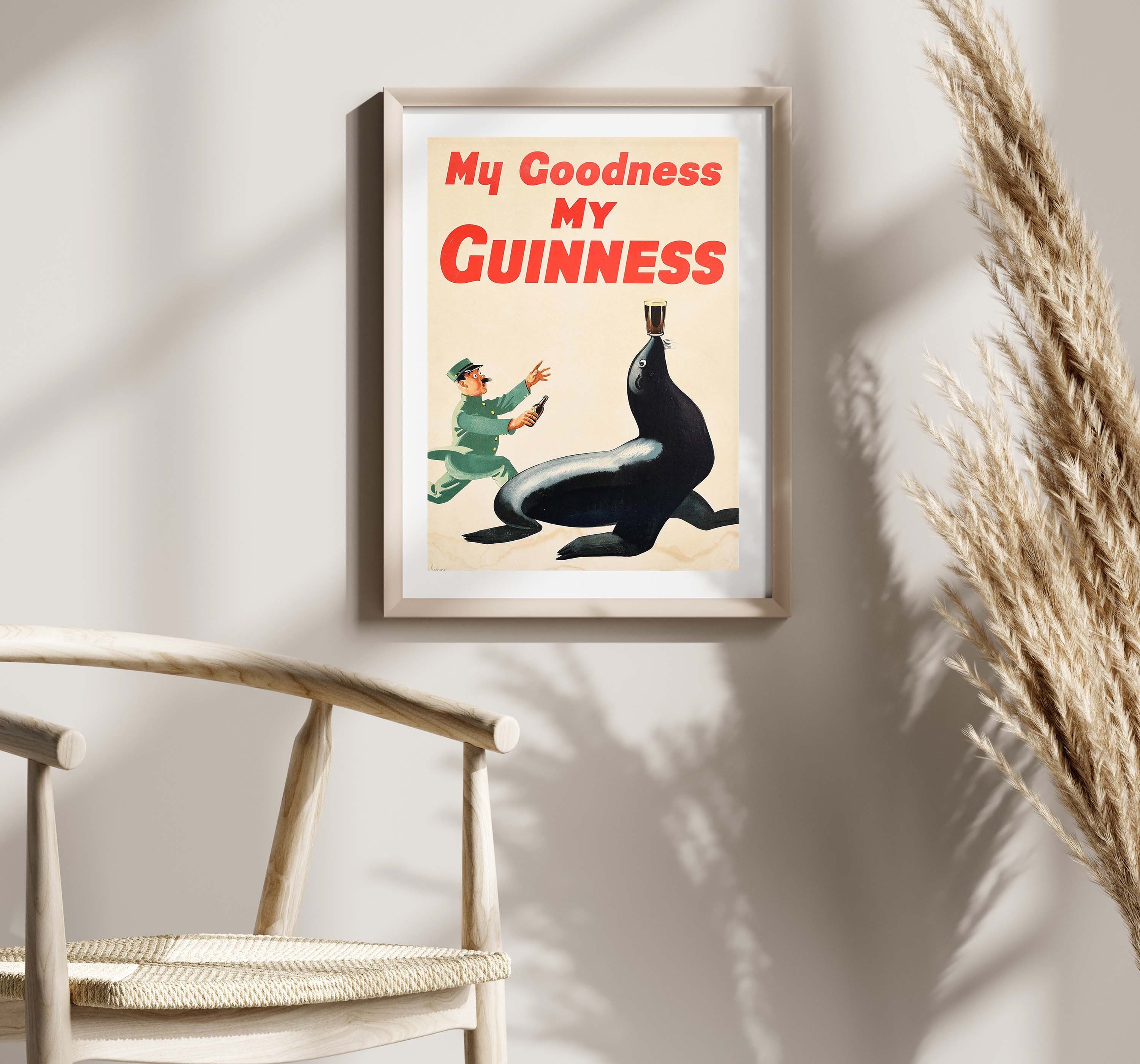 Guinness Guinness Poster Guinness Print Guinness Decor Vintage Print ...