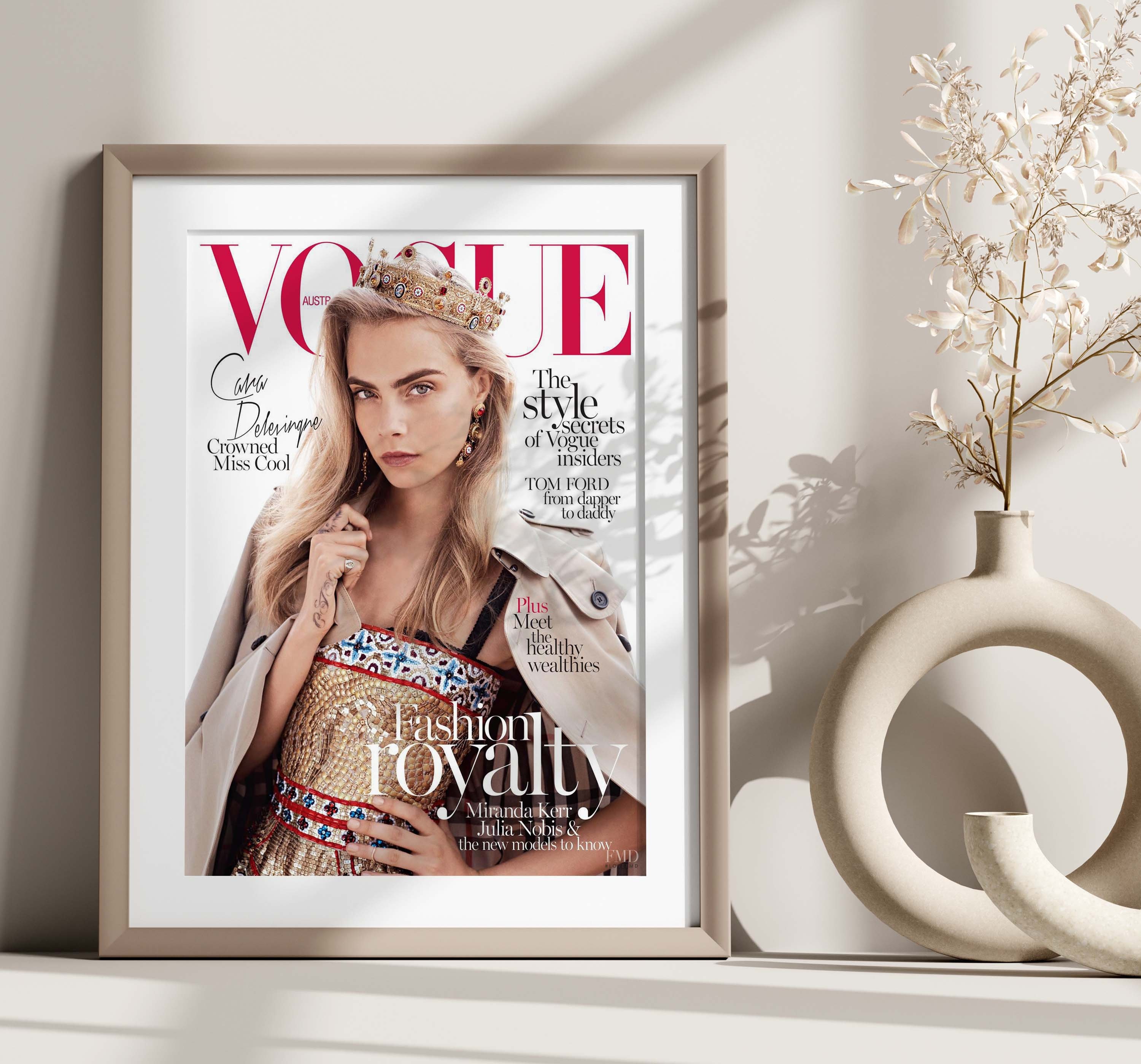 Fashion Magazine Poster Retro Fashion Art Magazine Cover Magazine Print ...