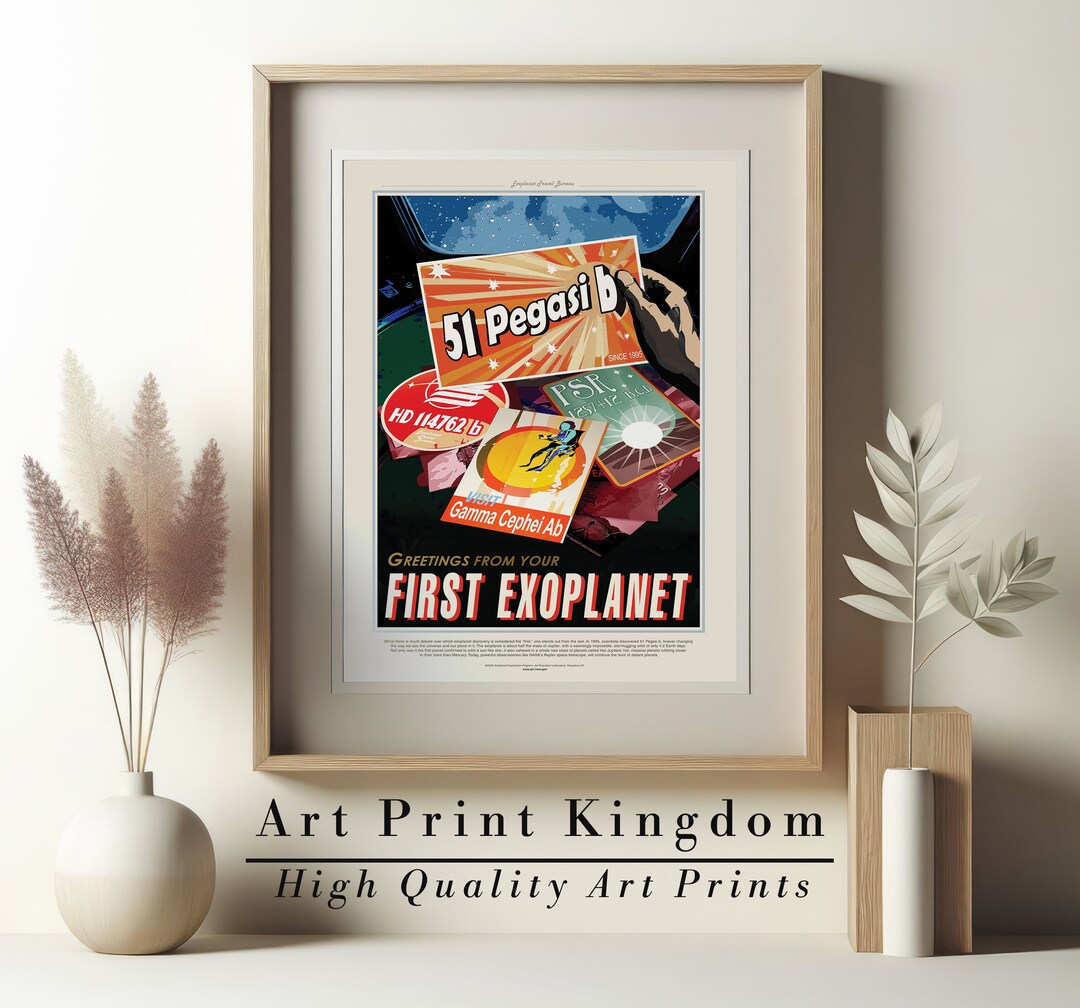 NASA Space Print 51 Pegasi B Print Space Travel Decor Space Print Nasa ...