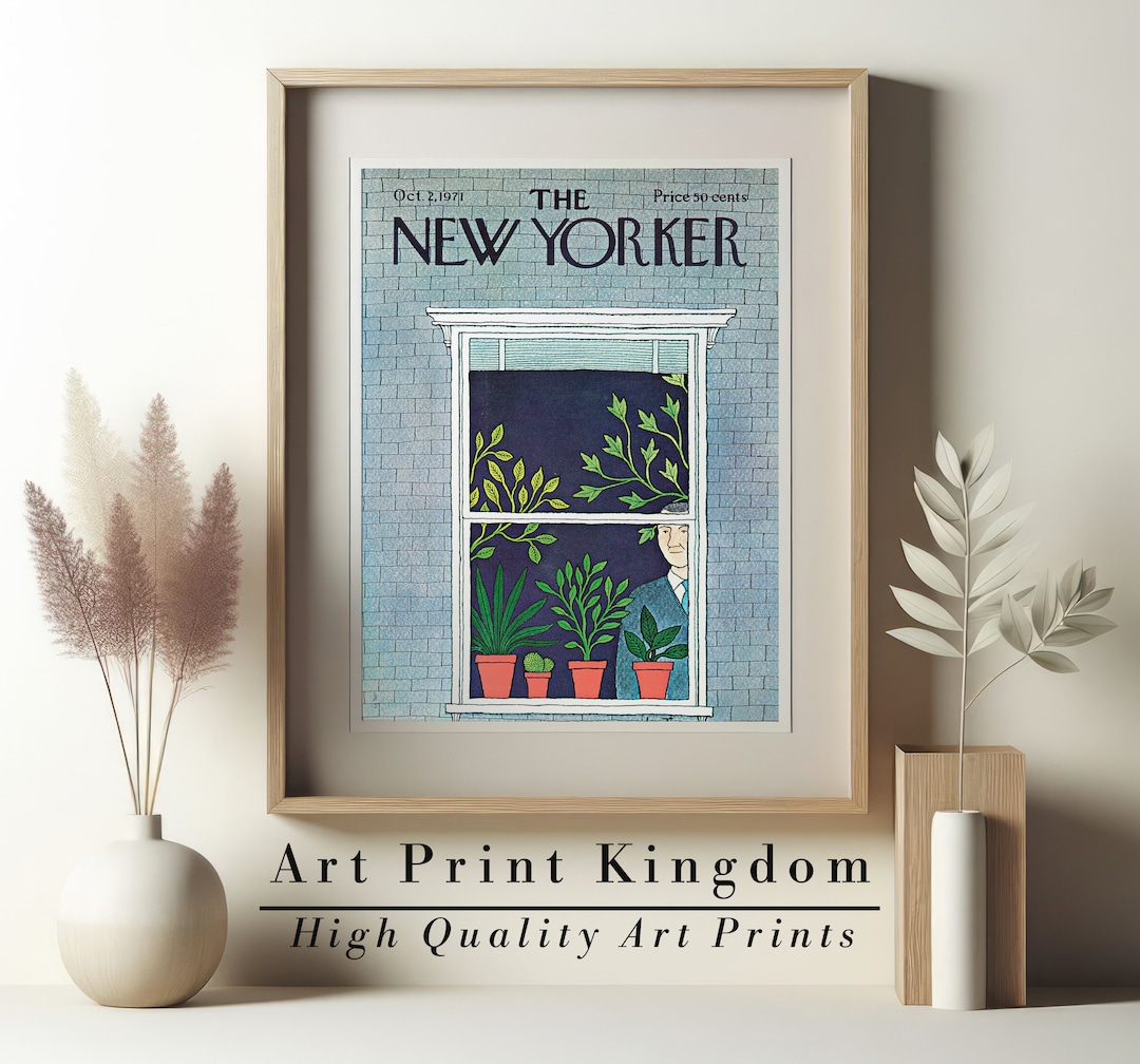 The New Yorker October 2, 1971 the New Yorker Print Vintage Wall Print ...