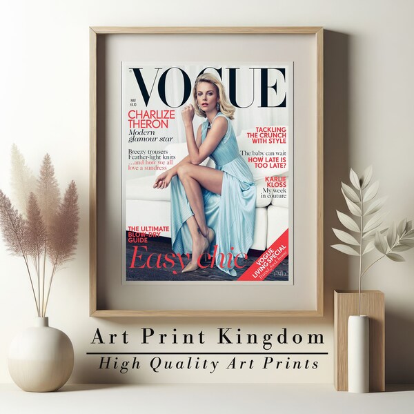 Vogue Cover Poster - Etsy