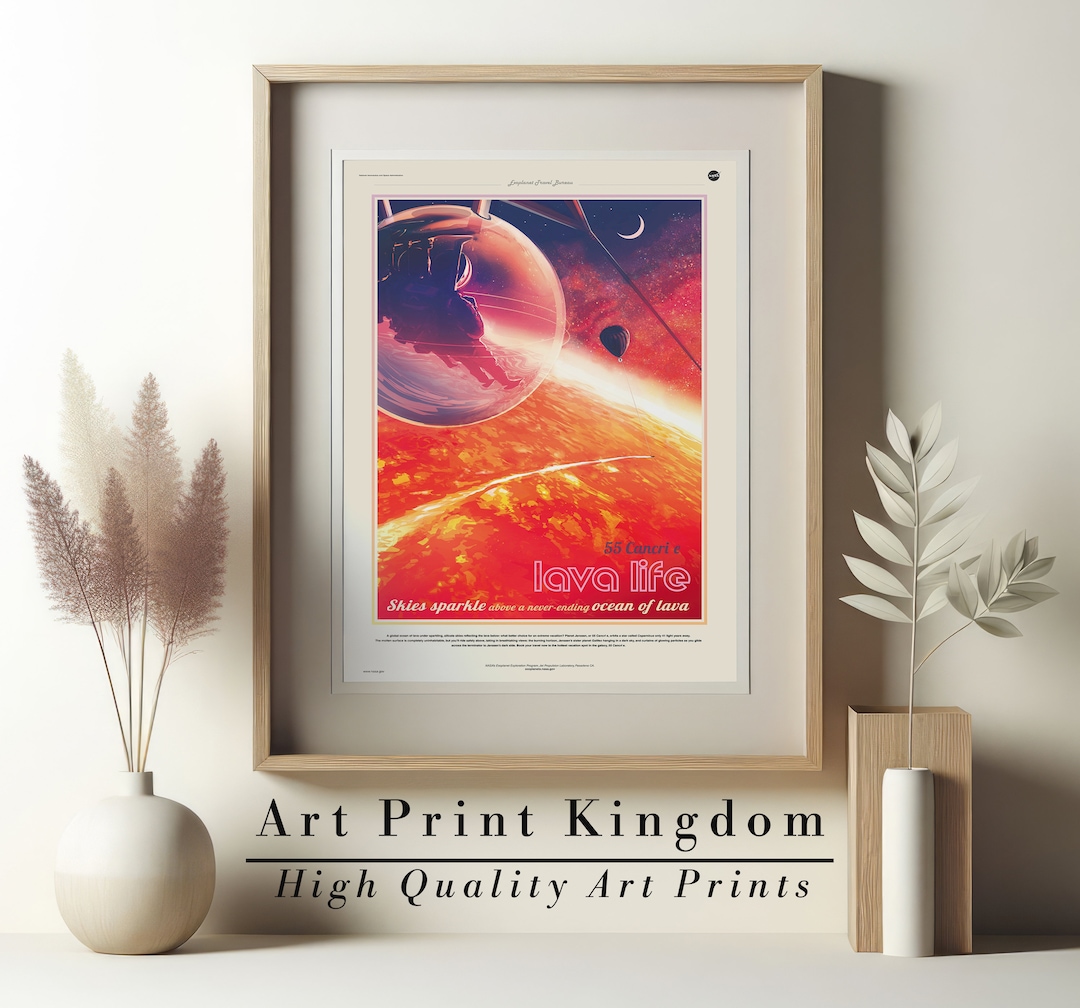 NASA Space Print 55 Cancri-e Print Space Travel Decor Space Print Nasa ...