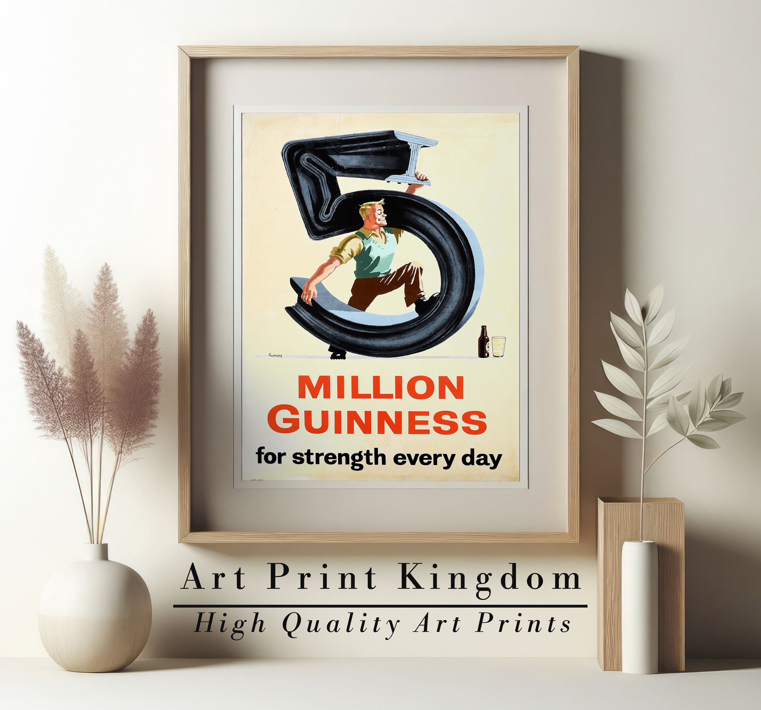Guinness Guinness Poster Guinness Print Guinness Decor Vintage Print ...