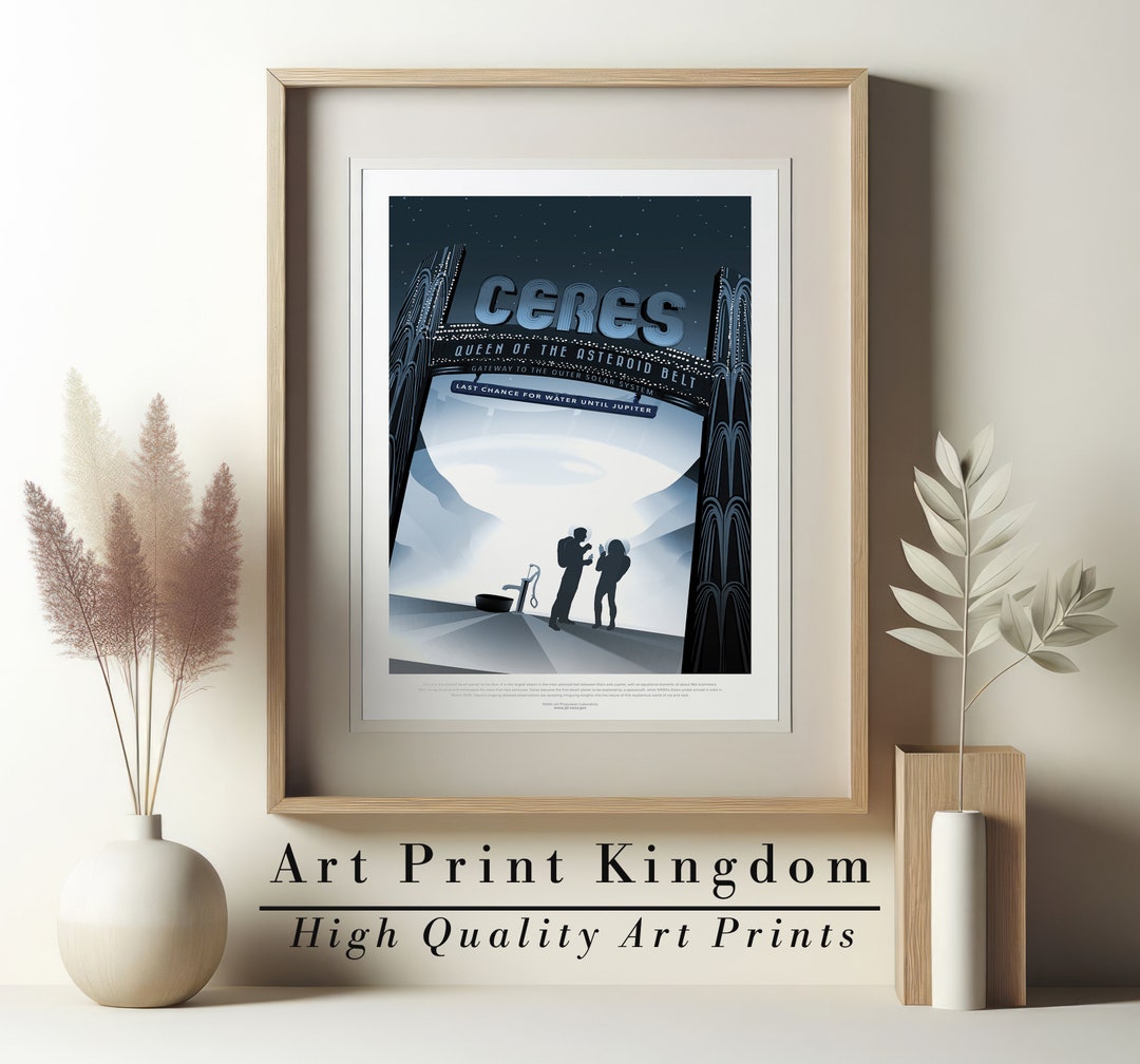 NASA Space Print Ceres Print Space Travel Decor Space Print Nasa Space ...