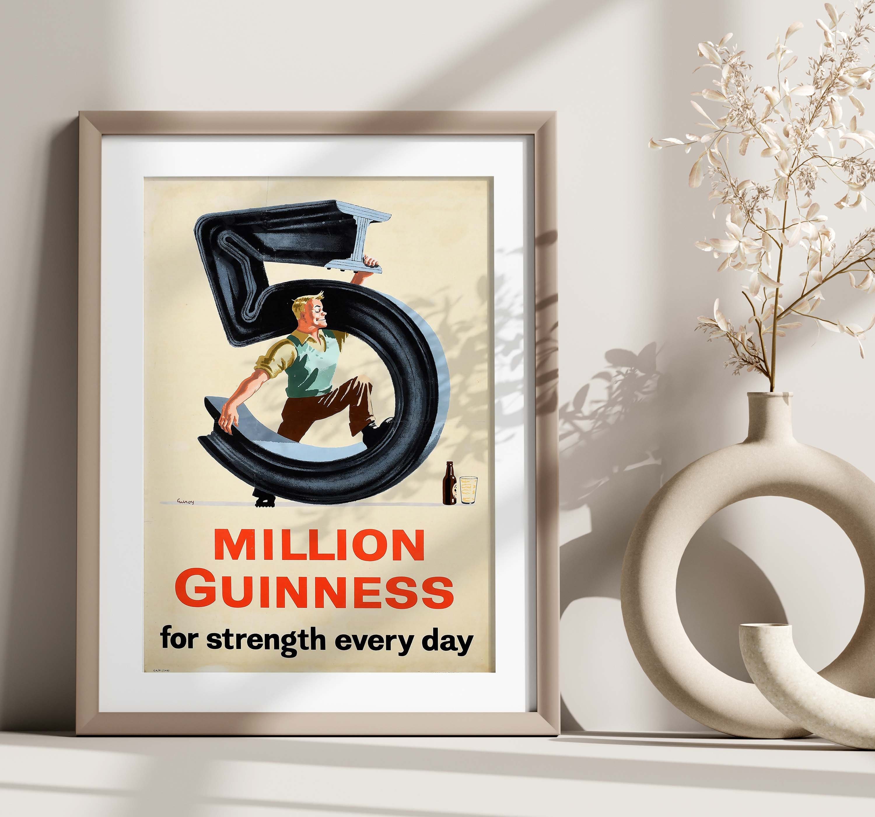 Guinness Guinness Poster Guinness Print Guinness Decor Vintage Print ...