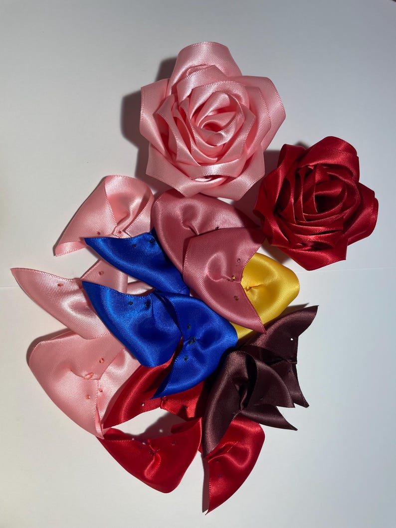 Eternal Rose Petals Ribbon, Ribbon Rose, Rosas Eternas Petalos Listo ...