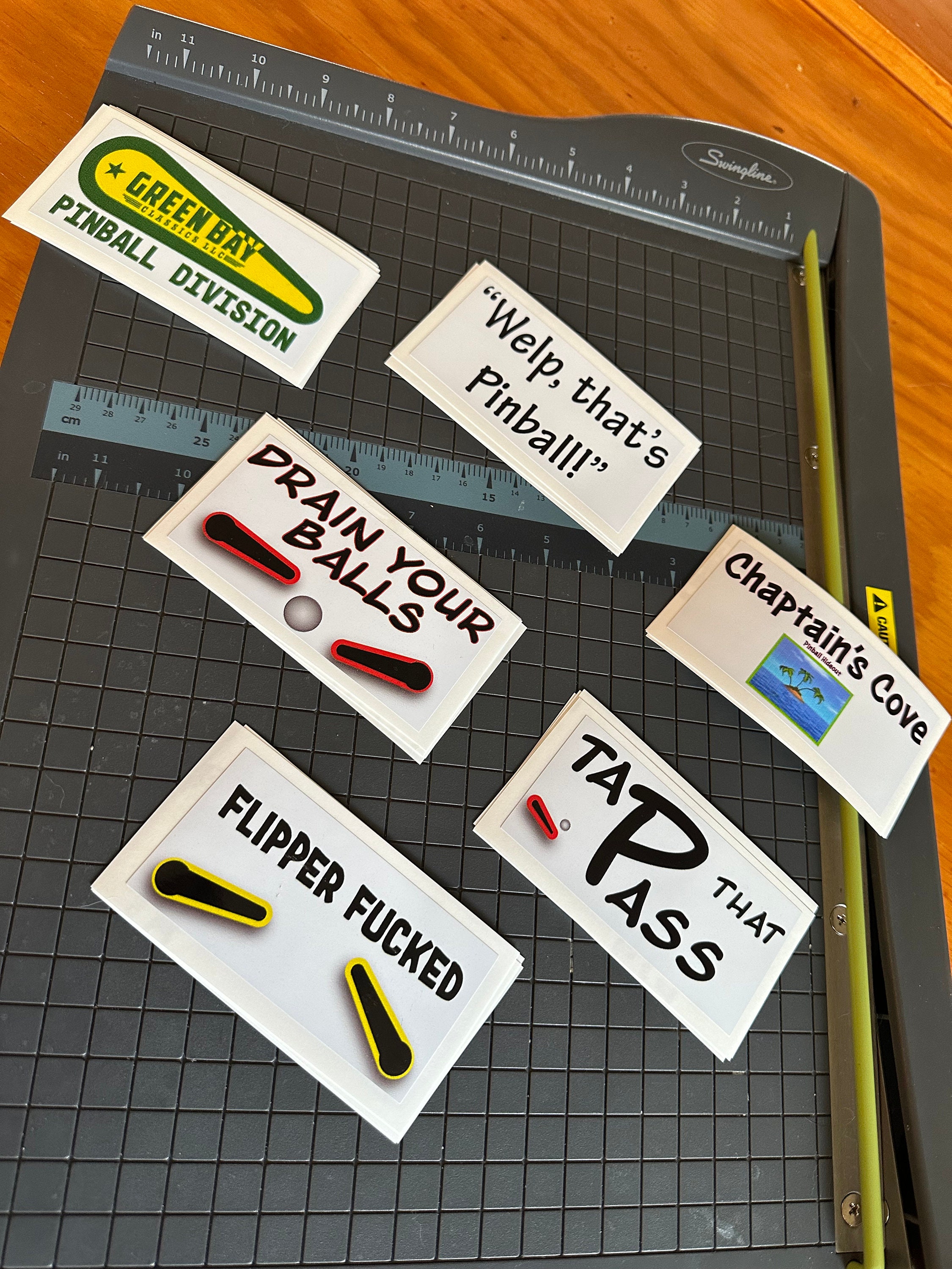 Adult Fun Pinball Sticker Pack - Etsy