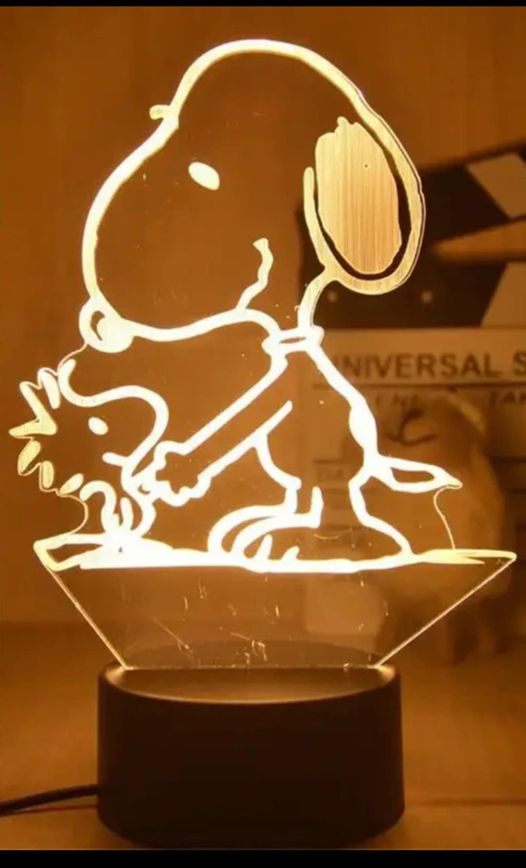 Snoopy Night Light 3D Visual LED Figure - Etsy