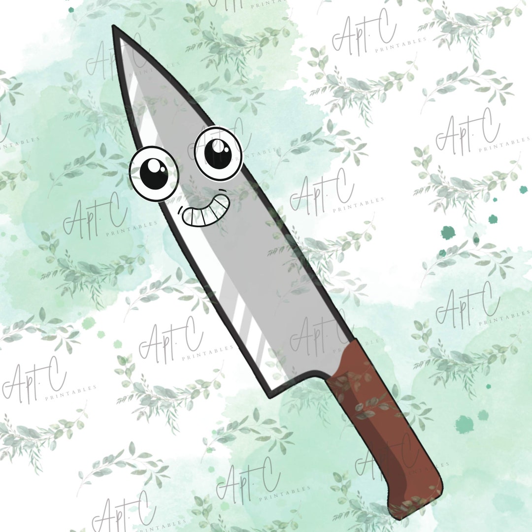 Cartoon Knife Png Jpg, Try Me Png, Knife Digital Download, Knife Png ...