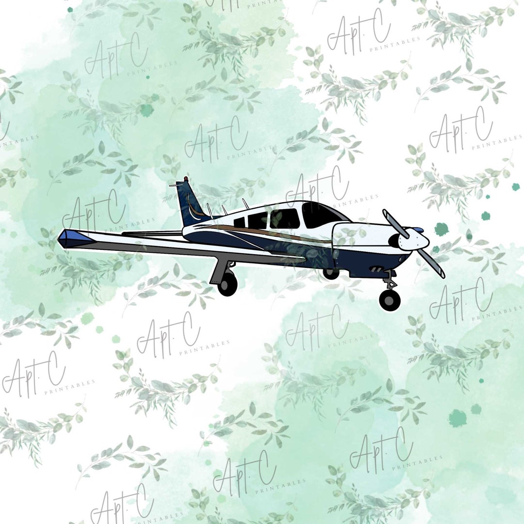 Piper Arrow Clipart, Airplane Png Jpg, Piper Airplane Png, Pilot ...
