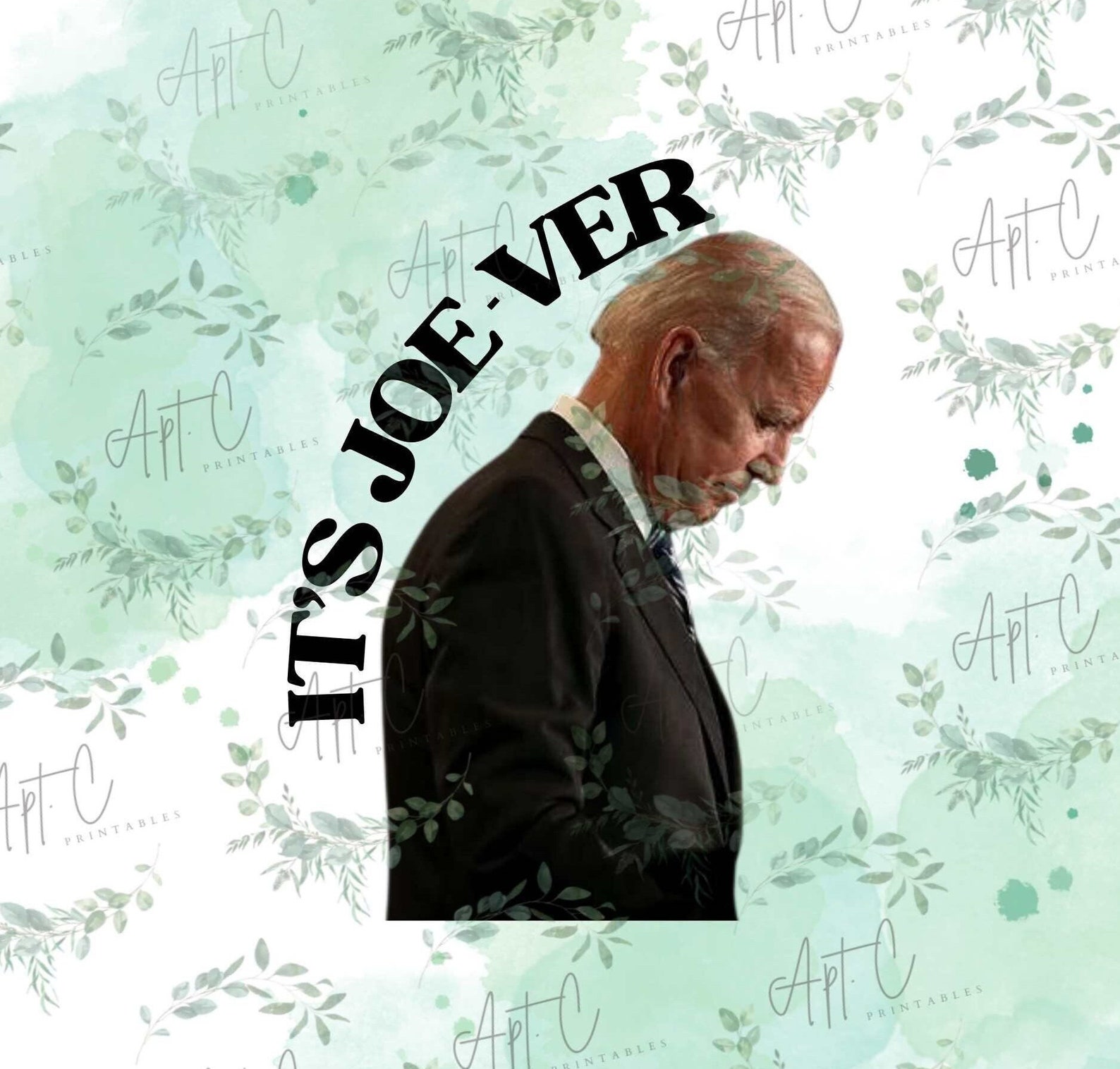 ITS JOEVER PNG Jpg Joe Biden Png Biden Clipart Election - Etsy