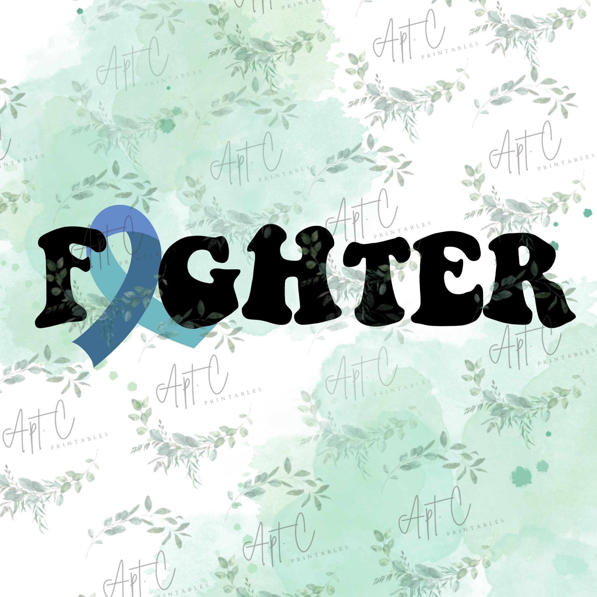 Fighter With Ribbon SVG PNG, Cancer Fighter Svg, Cancer Ribbon Png ...