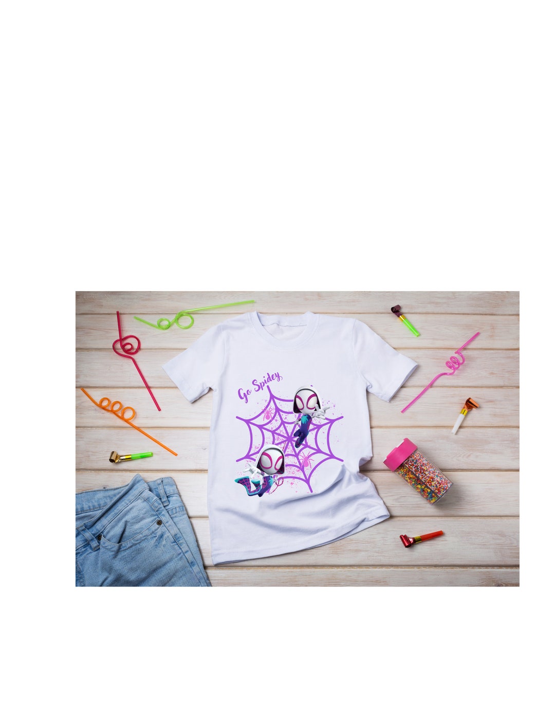 Spidey Girl PNG Template | Editable Superhero Girl Design | Digital ...