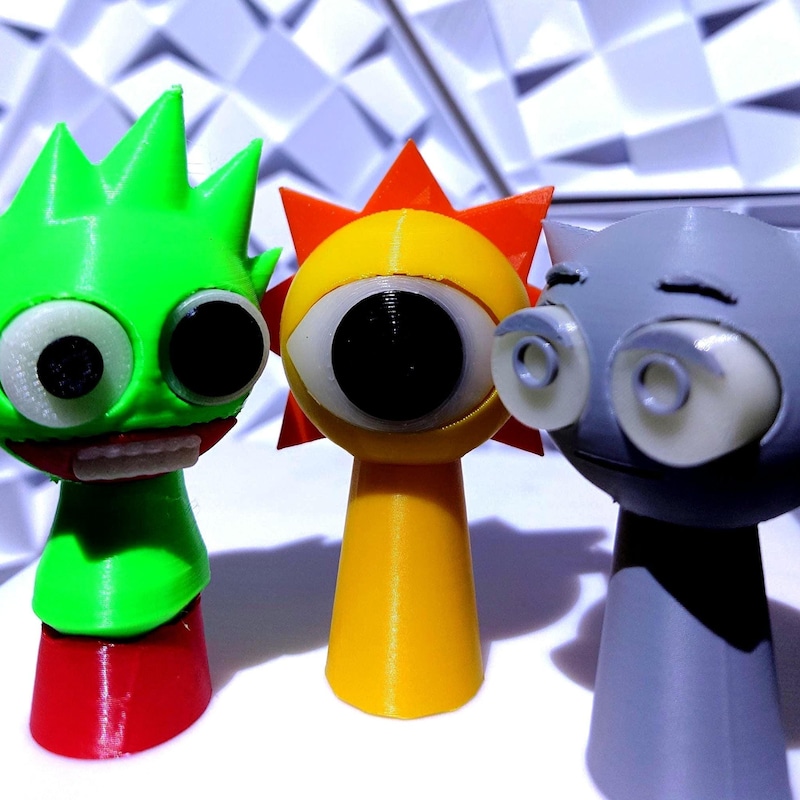 Sprunki Action Figures - Etsy