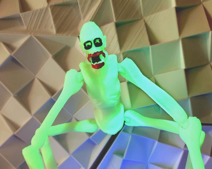 Trevor Henderson SCP - 096 Modest, Shy - Articulated Glow in the Dark ...