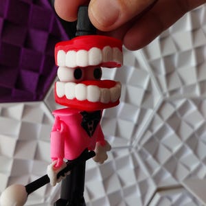 Caine Articulated and Colored - Digital Circus Fidget Toy - Etsy