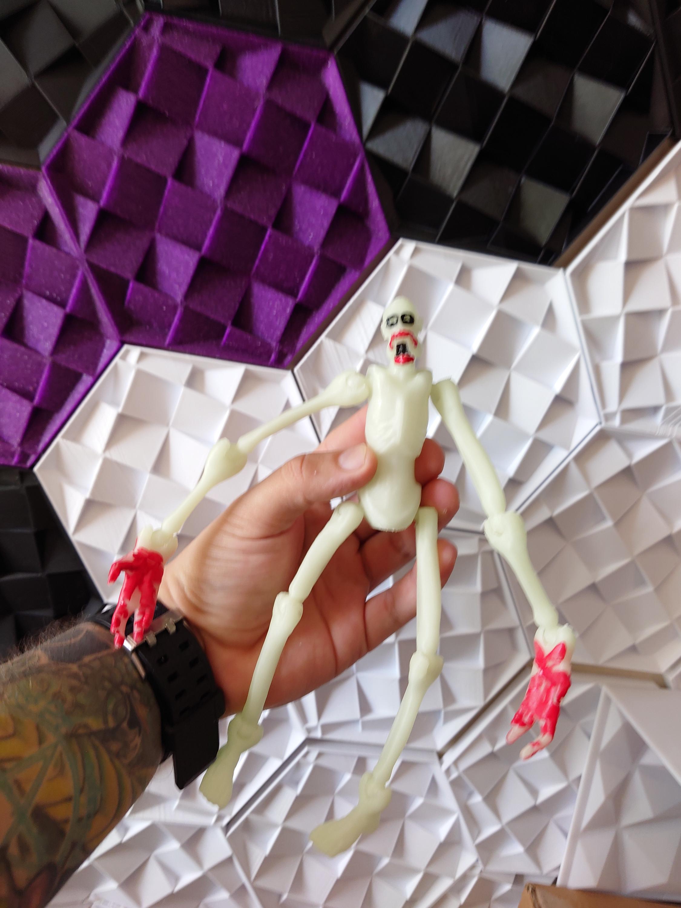 Trevor Henderson SCP - 096 Modest, Shy - Articulated Glow in the Dark ...