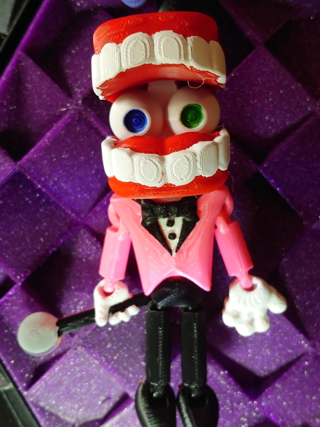 Caine Articulated and Colored - Digital Circus Fidget Toy - Etsy