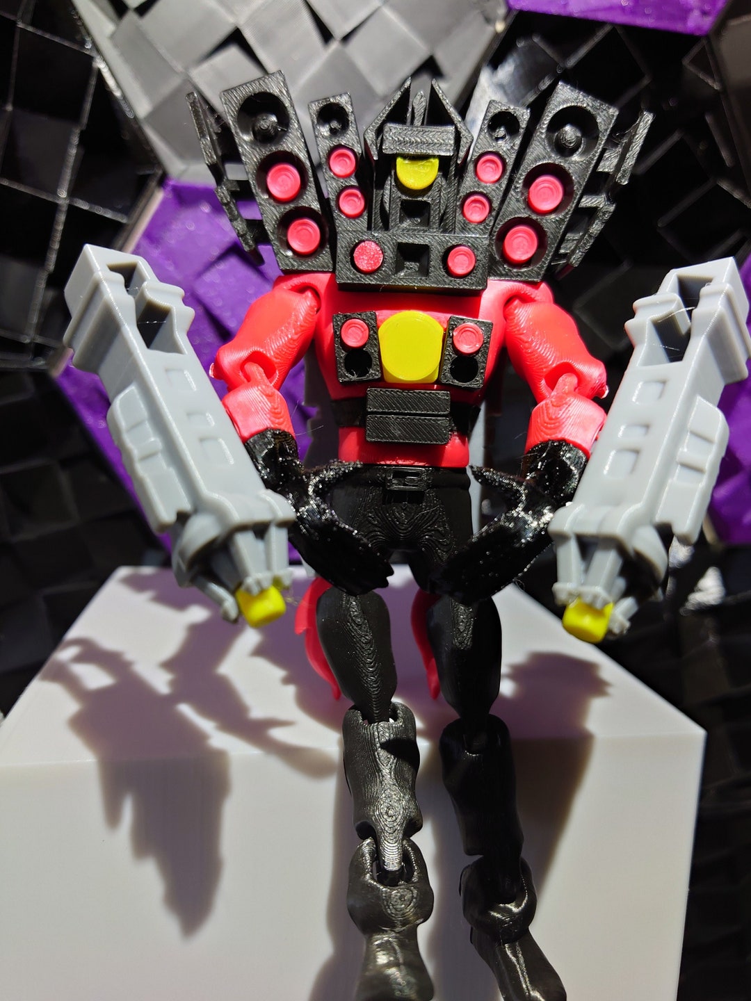 Mega Titan Speaker Man Articulated | Skibidi Toilet 17cm or 7inch ...