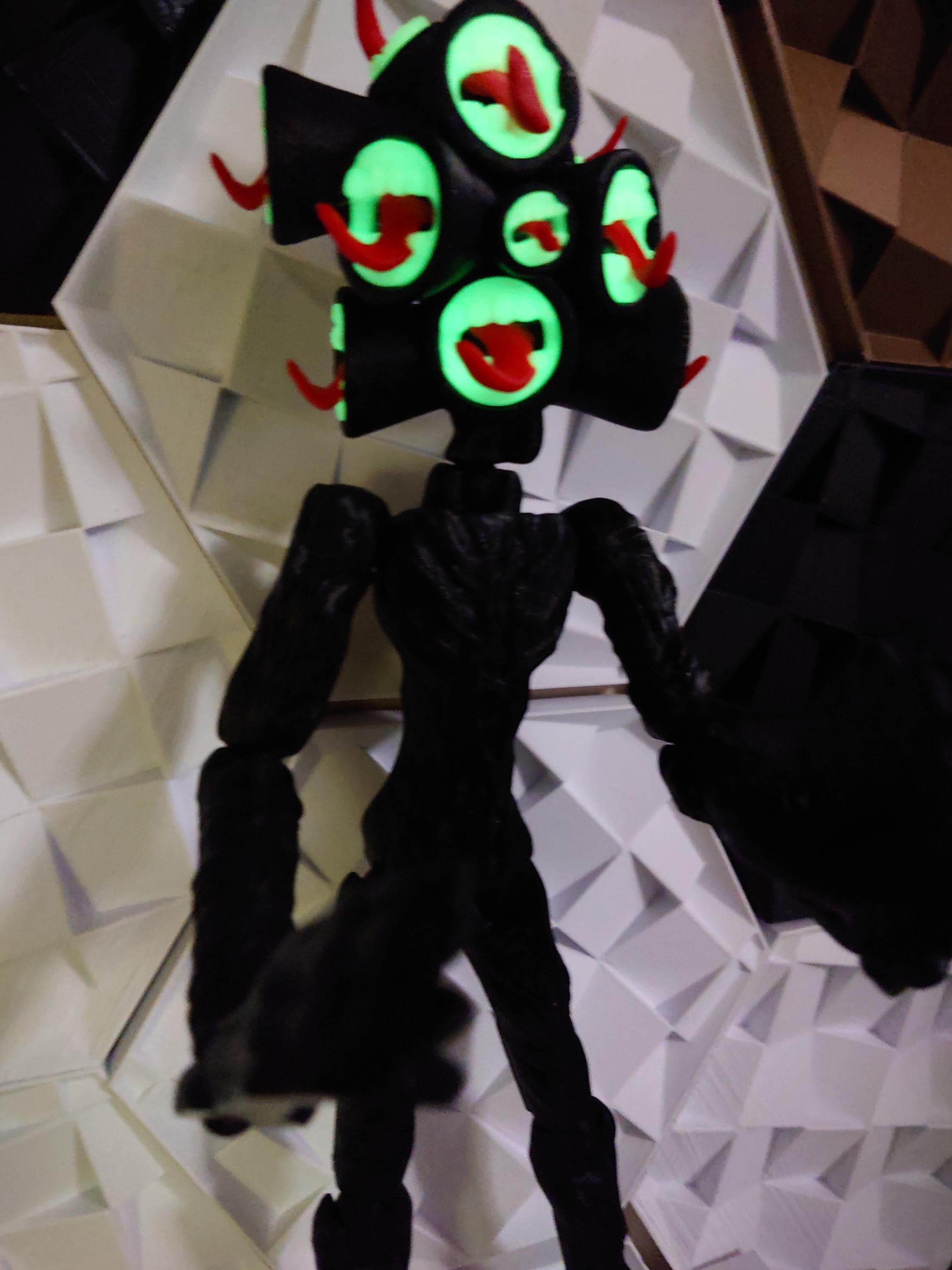 Dark Sirens Head Doll: Glow-in-the-dark Nightmare Edition - Etsy