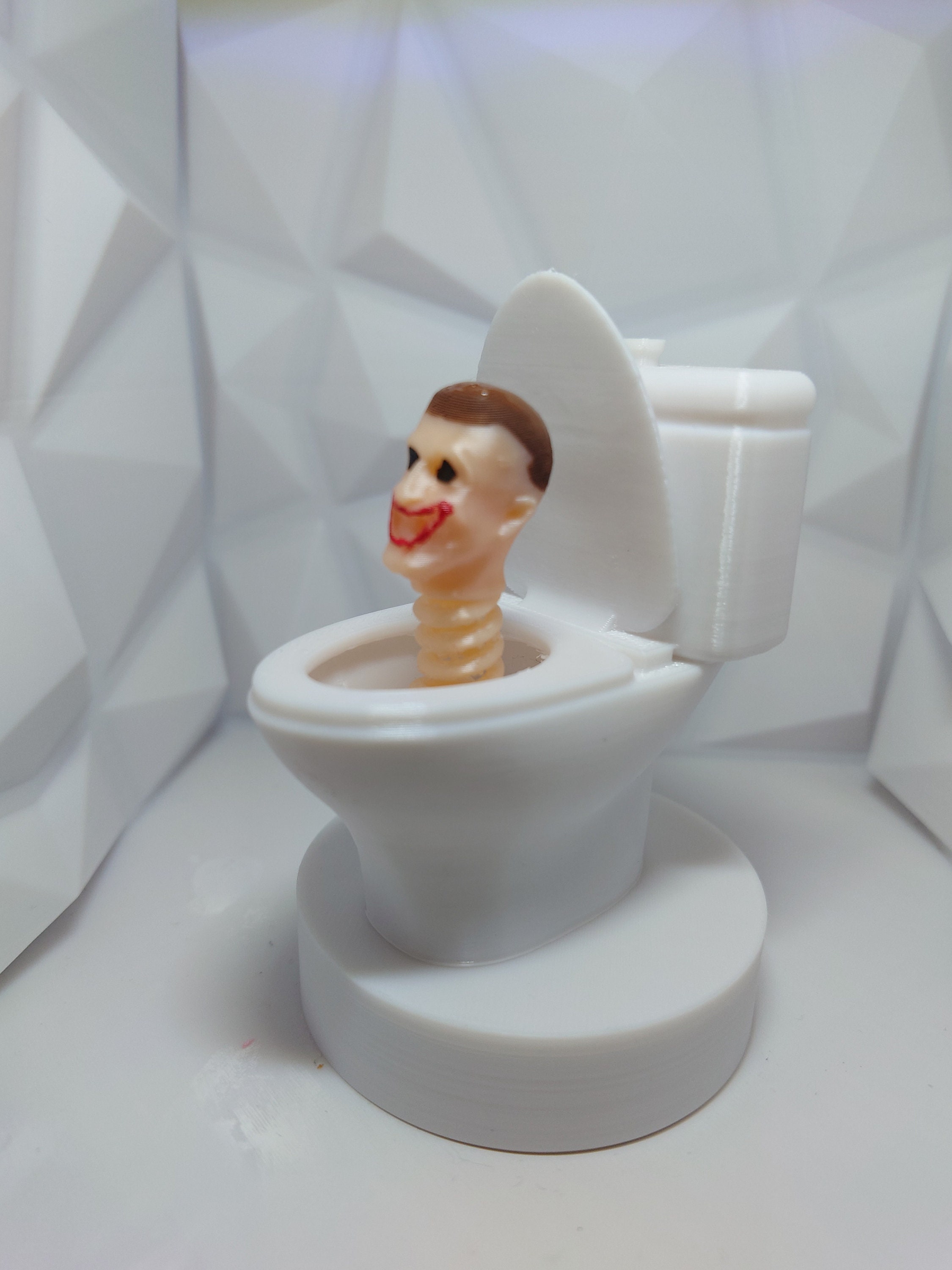 Skibidi Toilet Jumping Head Glow in the Dark - Etsy