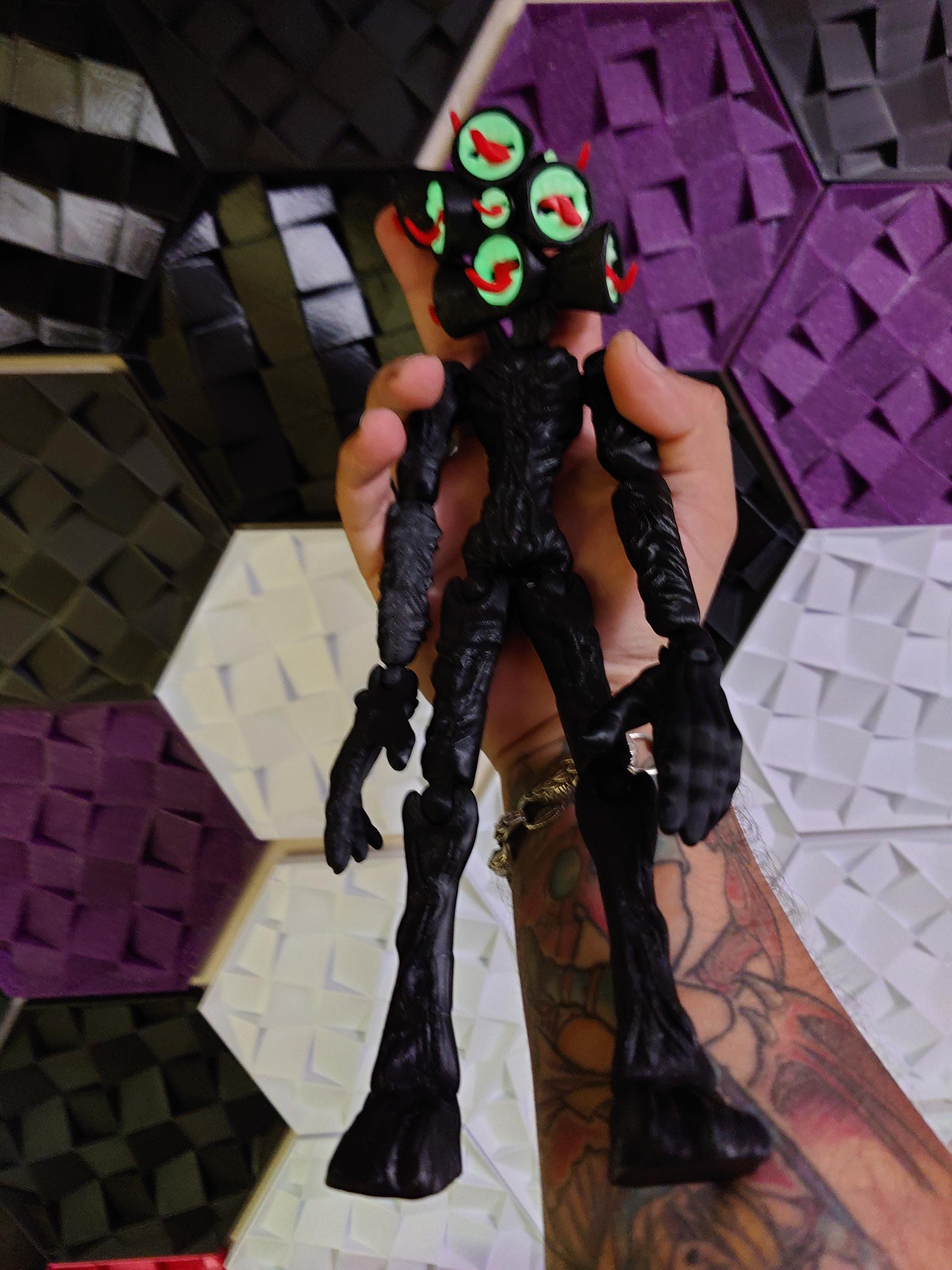 Dark Sirens Head Doll: Glow-in-the-dark Nightmare Edition - Etsy