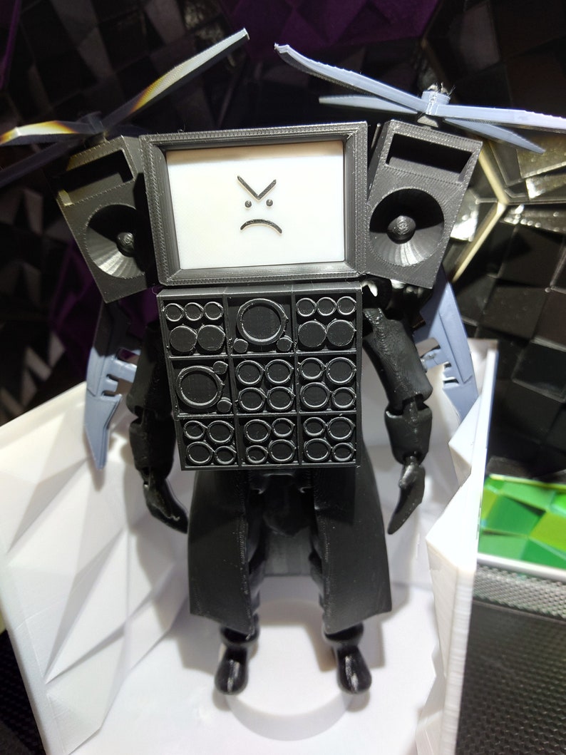 Titan TV Articulated Skibidi Toilet - Etsy Israel