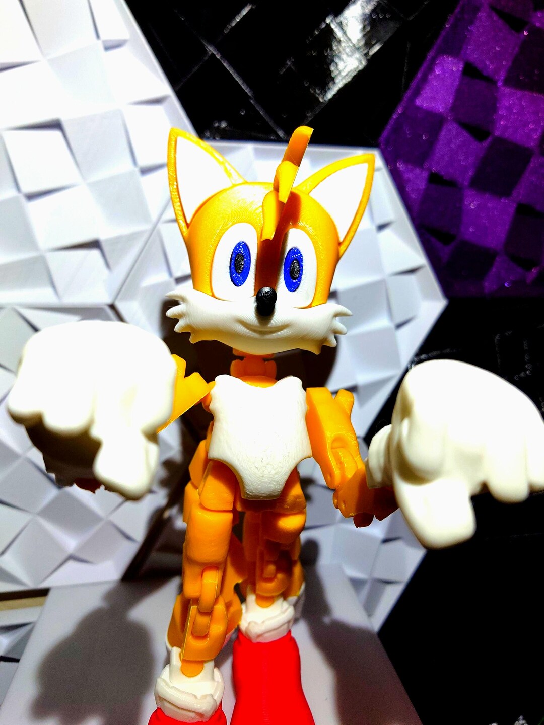Tails From Sonic Articulated Fidget Toy Over 9 Inches - Etsy UK