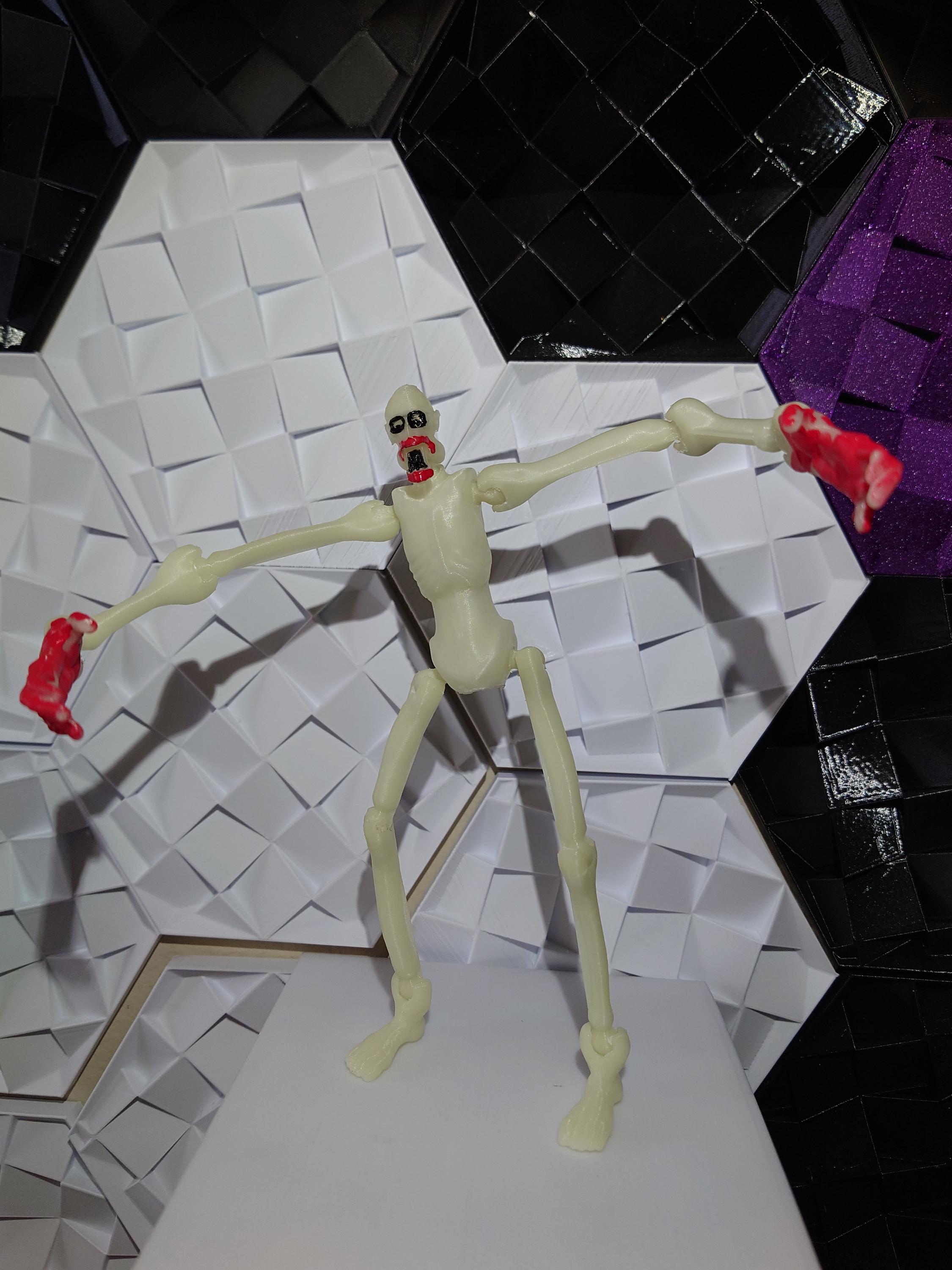 Trevor Henderson SCP - 096 Modest, Shy - Articulated Glow in the Dark ...