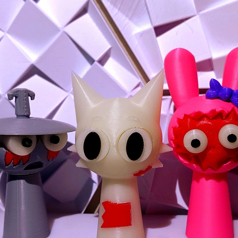 Sprunki Action Figures - Etsy