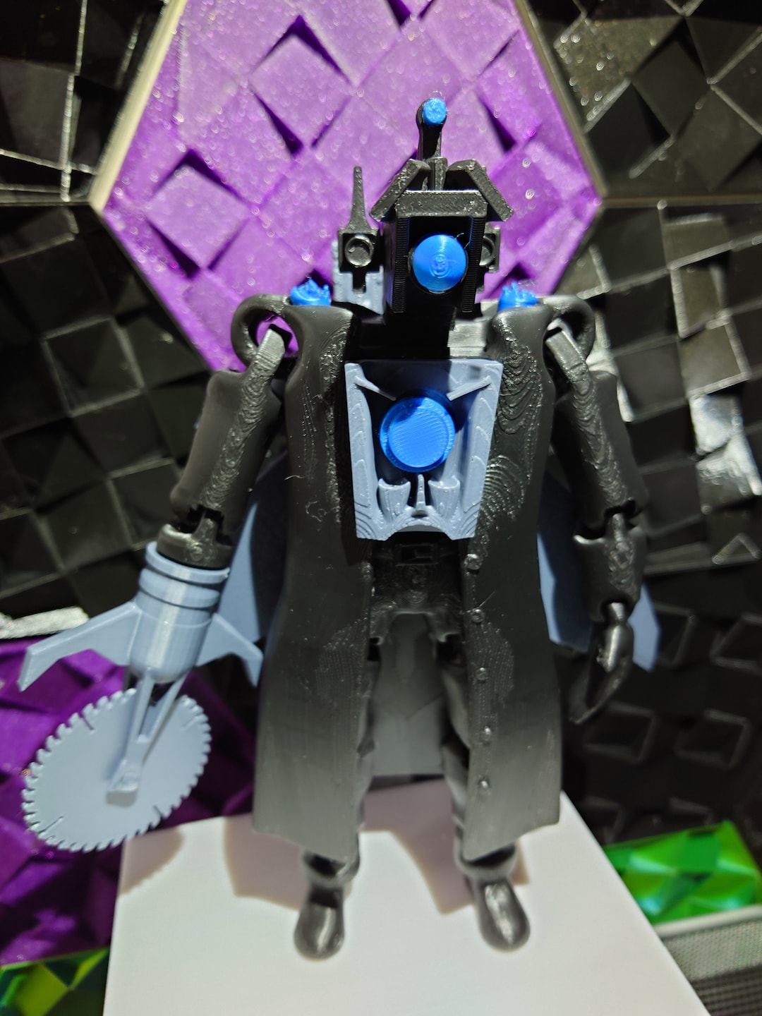 Titan Cameraman With Chainsaw Articulated Skibidi Toilet - Etsy